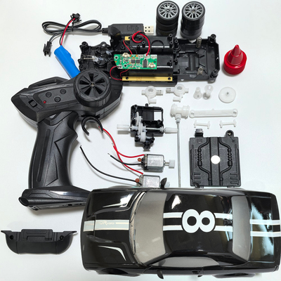 飞宇FQD四驱漂移车遥控器车轮子玩具配件电池盖转向齿轮驱动电机