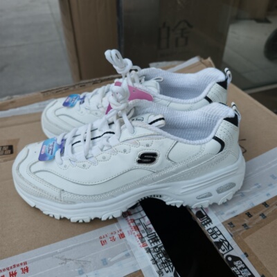 Skechers斯凯奇女鞋复古熊猫鞋老爹鞋休闲鞋跑步鞋11931