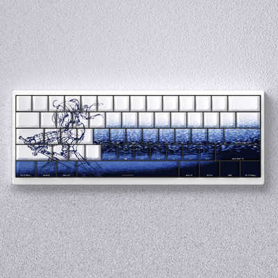 saber键帽侧刻透光适配迈从Ace68美加狮mad60狼蛛F87魔导士ATKRS6