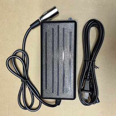 鸿柏充电器HP0090WB老年代步车电动轮椅铅酸电池充电器24V3A