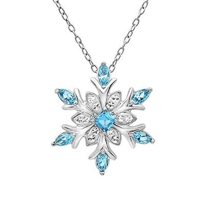 Personalized Fashion Christmas Ornaments Snowflake Crystal N