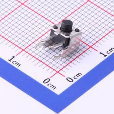 UK-B02160-G4.5-250 4.5*4.5*4.5mm 卧插 轻触开关 插件 轻触开关
