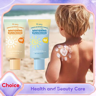Kids Sunscreen Body Lotion Spf 50 Lightweight Non-greasy Ref