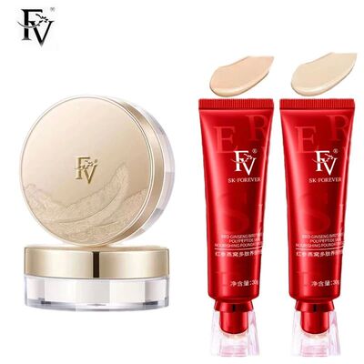 FV Loose Powder with Puff Mineral Waterproof Matte Setting P