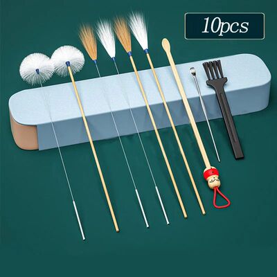8/10pcs Ear Digging Tool Set Ear Picking Household Ear Spoon