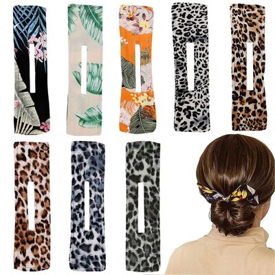 Magic Women Hair Bands DIY Print Ha Knotted Wire Headband Ha