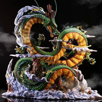 24cm Dragon Ball Anime Figure Shenron Figure Goku And Shenro