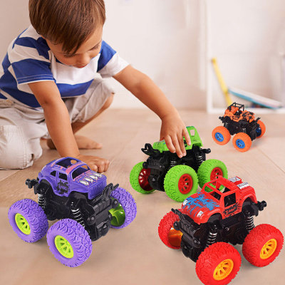 Kids Toy Big Four-wheel Monster Truck 360° Flipping Car