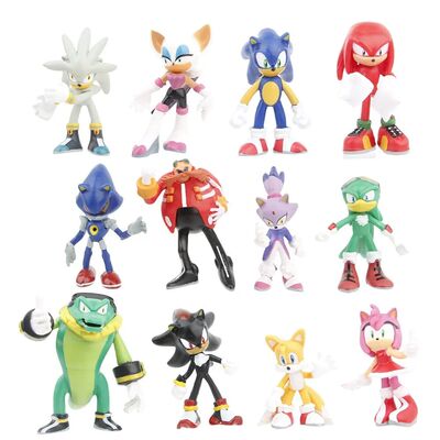 Sonic PVC Character Toy Hedgehog Shadow Tail Figure Model Do