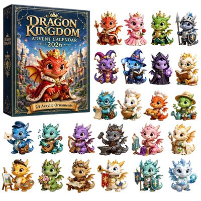 Dragon Kingdom Advent Calendars 24 Days Of Surprises Collect