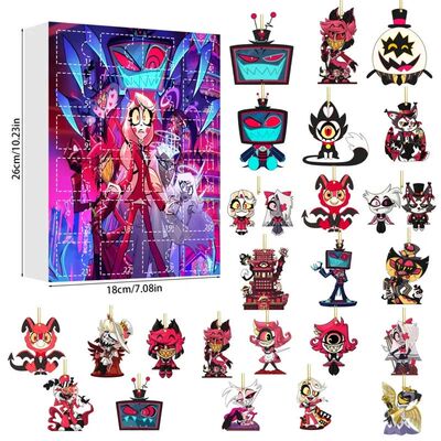 New Theme Hazbins Hotels Advent Calendars Box Anime Print Fe