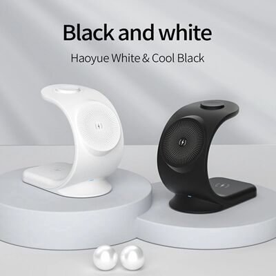 3In1 Wireless Charger Pad Stand Foldable Holder for iPhone 1