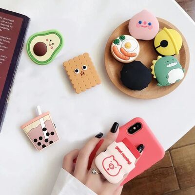ABS Mobile Phone Holder Universal Cartoon Phone Accessories