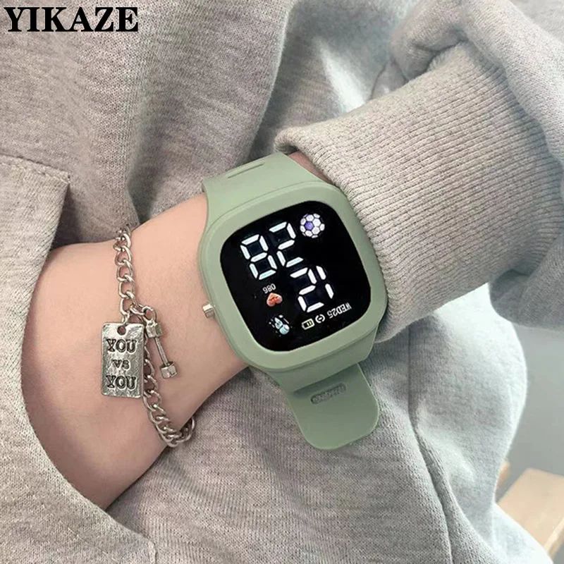 Men Women Watch Led Digital Sports Watch For Kids Boys Girls