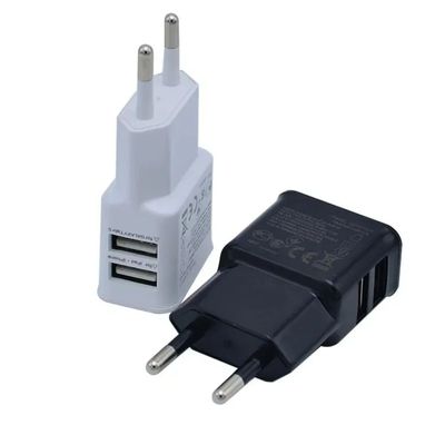5V Portable Dual USB Power Adapter Mobile Phone Charger Electrical Socket Travel Smart Matching Char