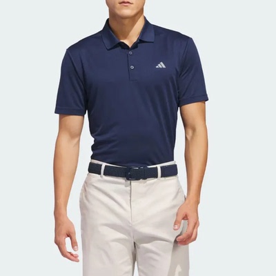 Adidas阿迪达斯夏季男士经典短袖休闲翻领透气POLO衫半袖 IU4447