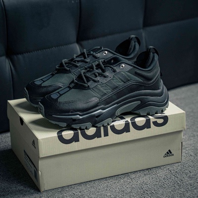 Adidas阿迪达斯CITYWOWLK 男女运动休闲厚底缓震跑步鞋 IH3275
