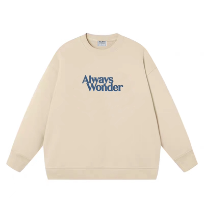 我们的秘密Lingorm邝玲玲同款宽松加绒卫衣女Always Wonder上衣服