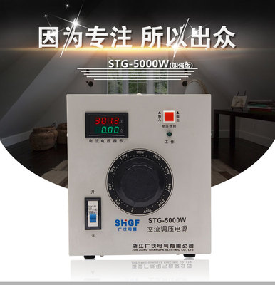 广伐电器全铜可调电压0-300V