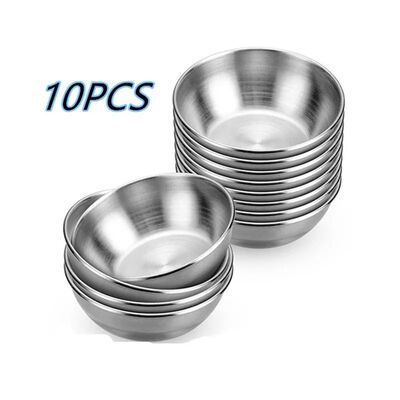 Dipping dish Stainless Steel Sauce Dishes Mini Individual Sa
