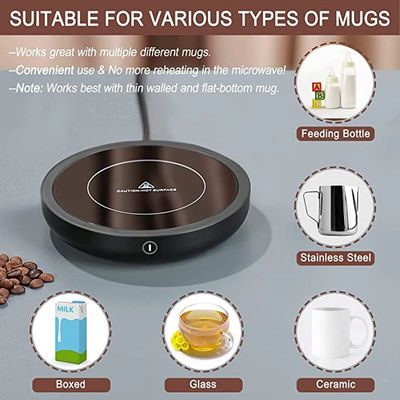 110V/220V Cup Heater Coffee Mug Warmer Hot Tea Makers Heatin