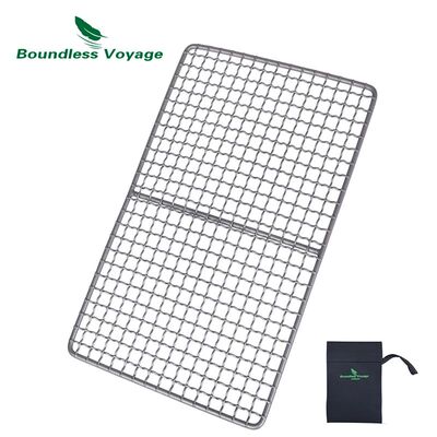 Boundless Voyage Titanium Mini BBQ Grill Charcoal Barbecue G