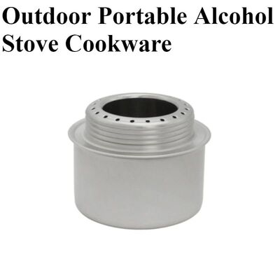Outdoor portable aluminum alloy alcohol stove multifunctiona