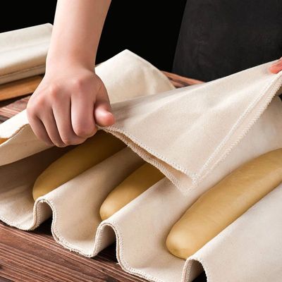 Linen  Dough Fermented Cloth Dough Bakers Pans  Dough Couche