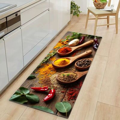 New Style Tableware Kitchen Floor Mat That Absorbs Water Lon