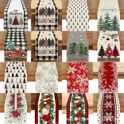 Winter Table Runner Christmas Table Runner Dining Table Dini
