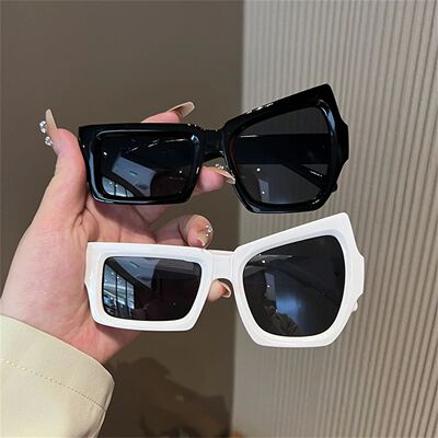Fashion Irregular Square Sunglasses Funny Party Asymmetrical