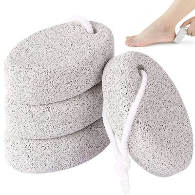Hard Natural Pumice Stone Feet Elliptical Exfoliation Tool A
