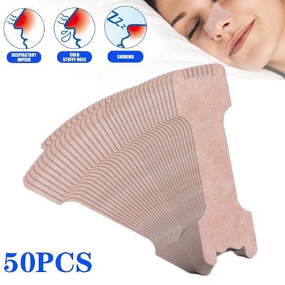 50Pcs Ventilation Nasal Patch Right Way Stop Snoring Anti Sn