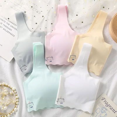 Big Girls Training Bras Comfort Seamless Girl Teens No Under