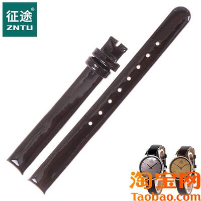 原装适配CK手表带女K43231K43232K43236专用弧口真皮表带针扣配件