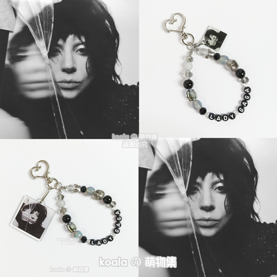 Lady Gaga新专辑混乱MAYHEM串珠LG7印象欧美钥匙扣包包礼物小挂件