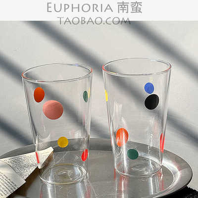 EUPHORIA高级感彩色玻璃杯