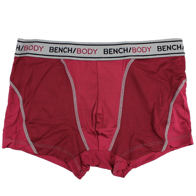 奔趣BENCH/BODY男平角裤个性拼接