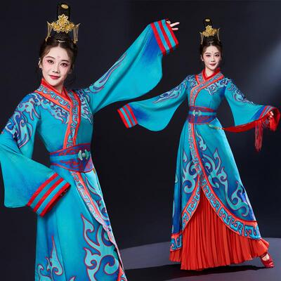高档汉服舞蹈服装汉乐典礼八俏舞演出服古典舞民间祭祀古装祭孔书