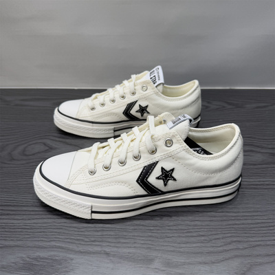 匡威76男女经典白色低帮星箭板鞋