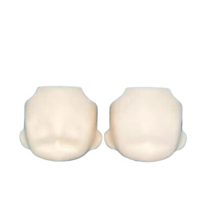 GSC脸壳空白脸表情手办YMY空白嘴巴mafumafu头脸粘土光头闭嘴