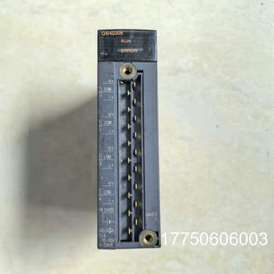 三菱Q64DAN 模拟量模块，，拍，功能包好，
