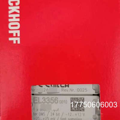 倍福EL3356-0010模块，正品，德国制造！议价