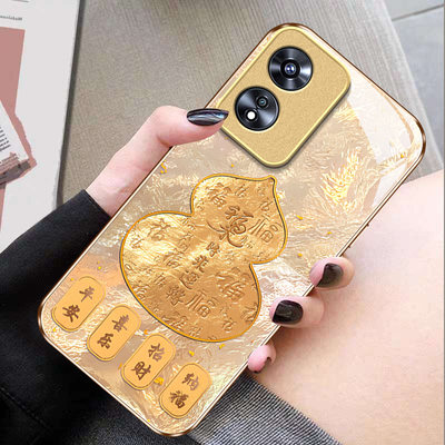 适用OPPOA系列招财葫芦手机壳