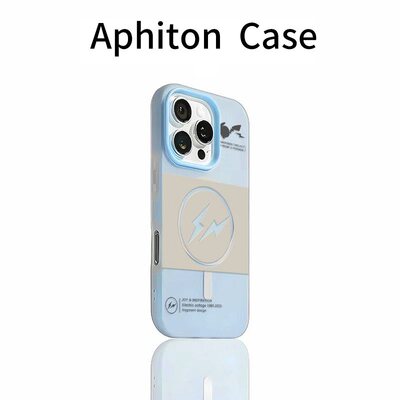 闪电皮卡适用苹果17promax磁吸手机壳iPhone17/16pro新款15plus小众创意14pro磨砂vivo华为p70小米15oppo新款