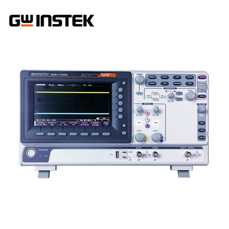 固纬数字存储示波器GDS-1102B GDS-1104B双四通道70M 100M带宽_虎窝淘