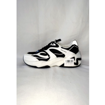 斯凯奇 Skechers DLITES Hyper Burst 女子复古熊猫鞋 149983-WBK