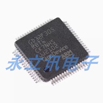 原装 GD32F305RBT6 LQFP-64 ARM Cortex-M4 32位微控制器-MCU芯片