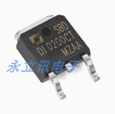 原装正品 贴片 SBDD10200CT 贴片O-252-2L 200V 10A 肖特基二极管