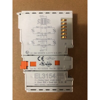 倍福模块EL3154全新拍前请询价